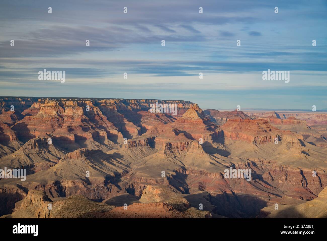 Beautiful landscape of the Grand Canyon National Park at Arizona Stock ...