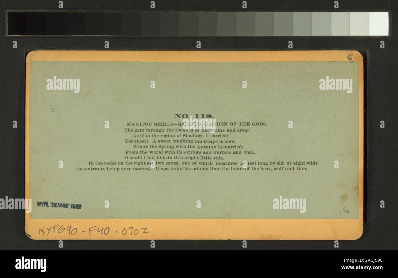 Manitou series- Gate to Garden of the Gods Manitou series: Gate to ...