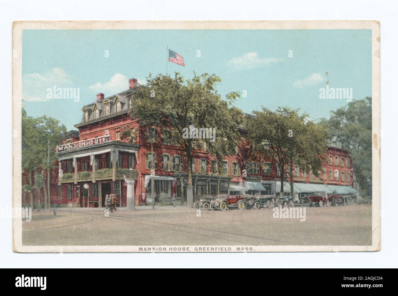 Mansion House Greenfield Mass.; Mansion House Greenfield Mass Stock ...