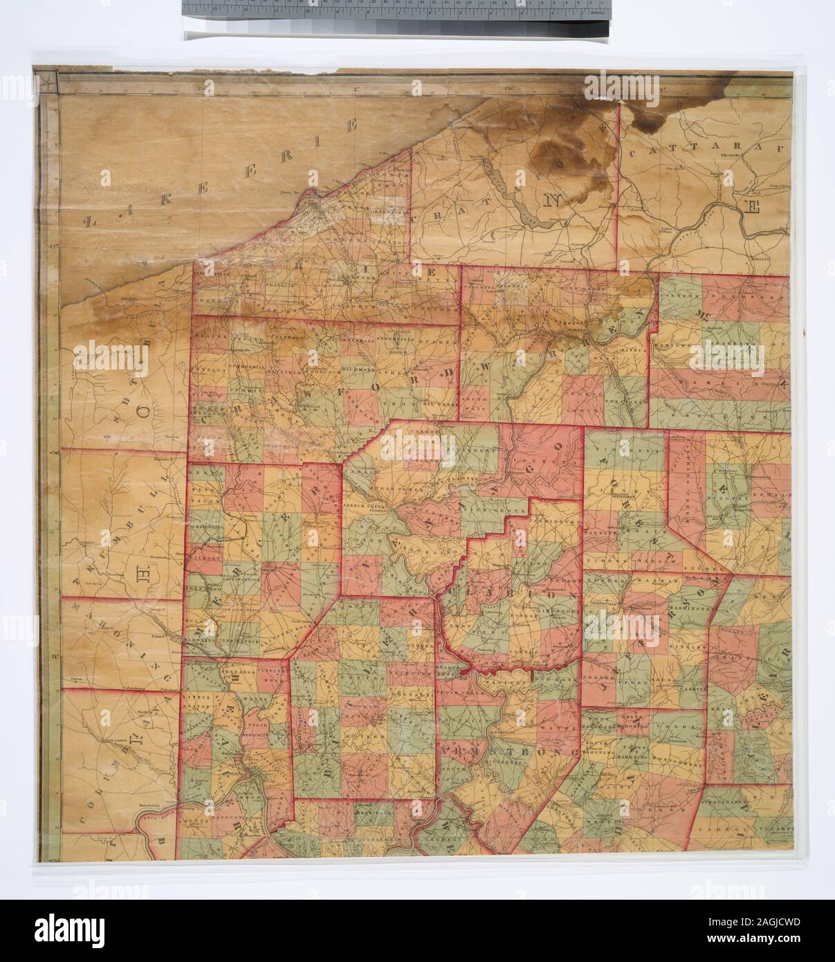 Map of eastern pennsylvania hi-res stock photography and images - Alamy