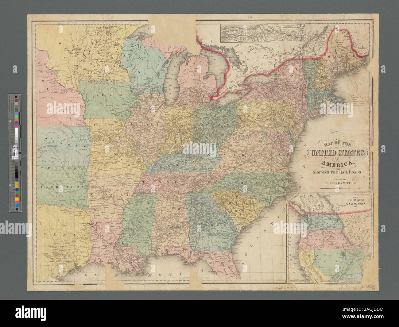 Relief shown by hachures. Prime meridian: Washington, D.C. Inset: Map ...