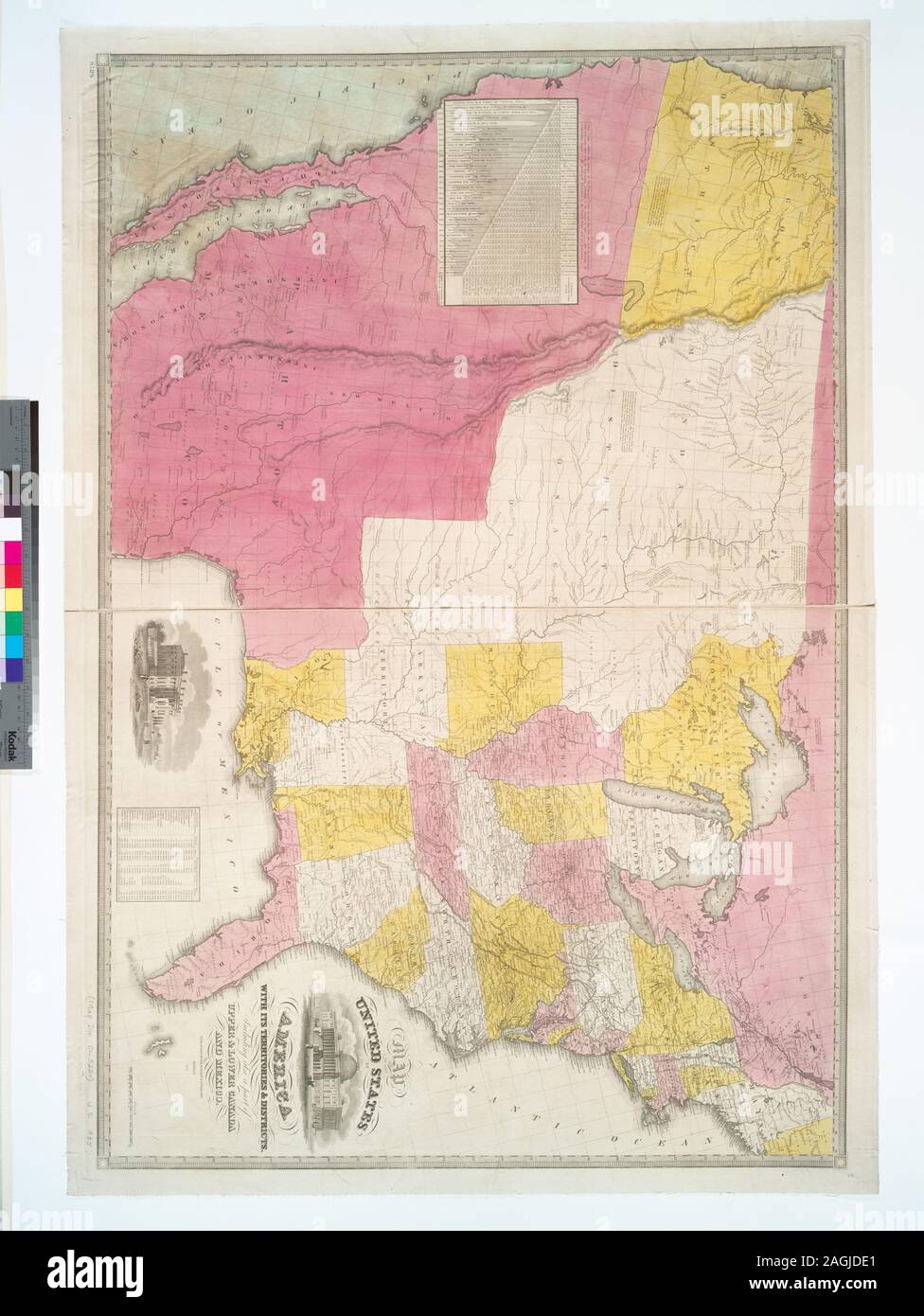 Mexico map 1830 hi-res stock photography and images - Alamy