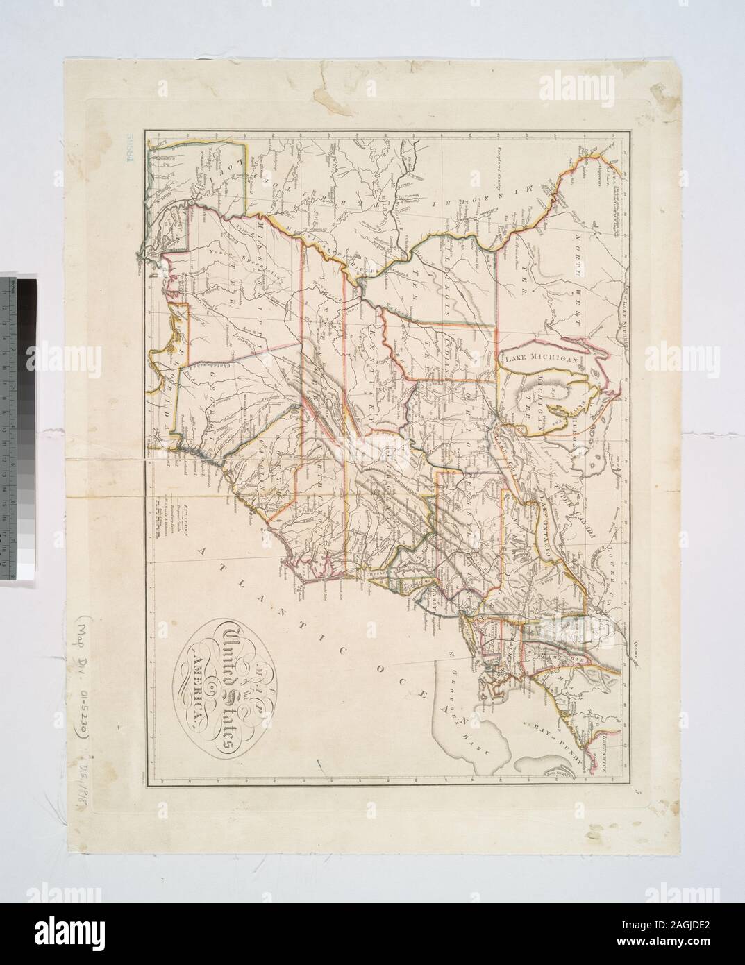 From: Mathew Carey's Carey's General atlas. 1818. In upper right corner ...