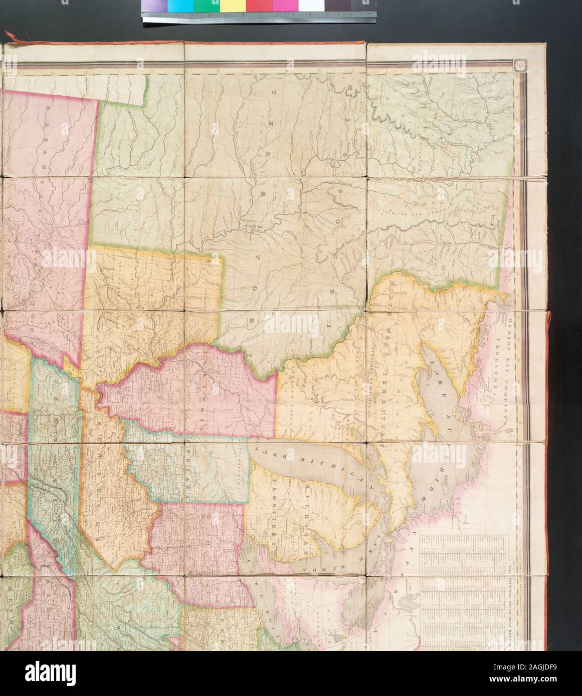 Insets: All recent geographical discoveries, 1826 -- Comparative ...