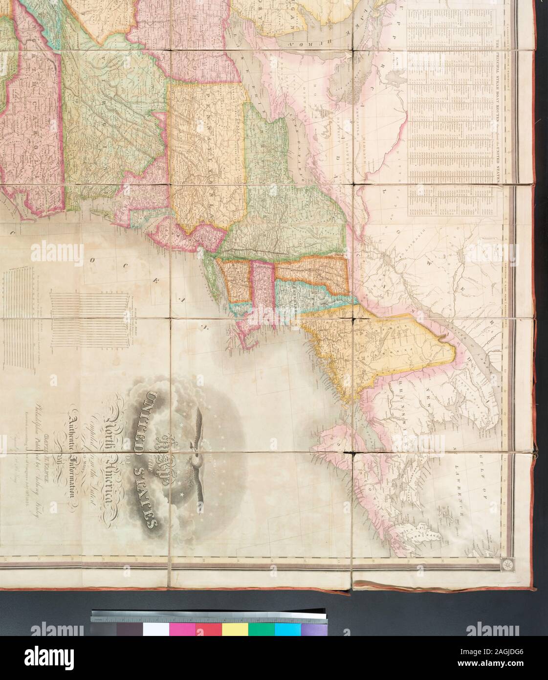 Insets: All recent geographical discoveries, 1826 -- Comparative ...