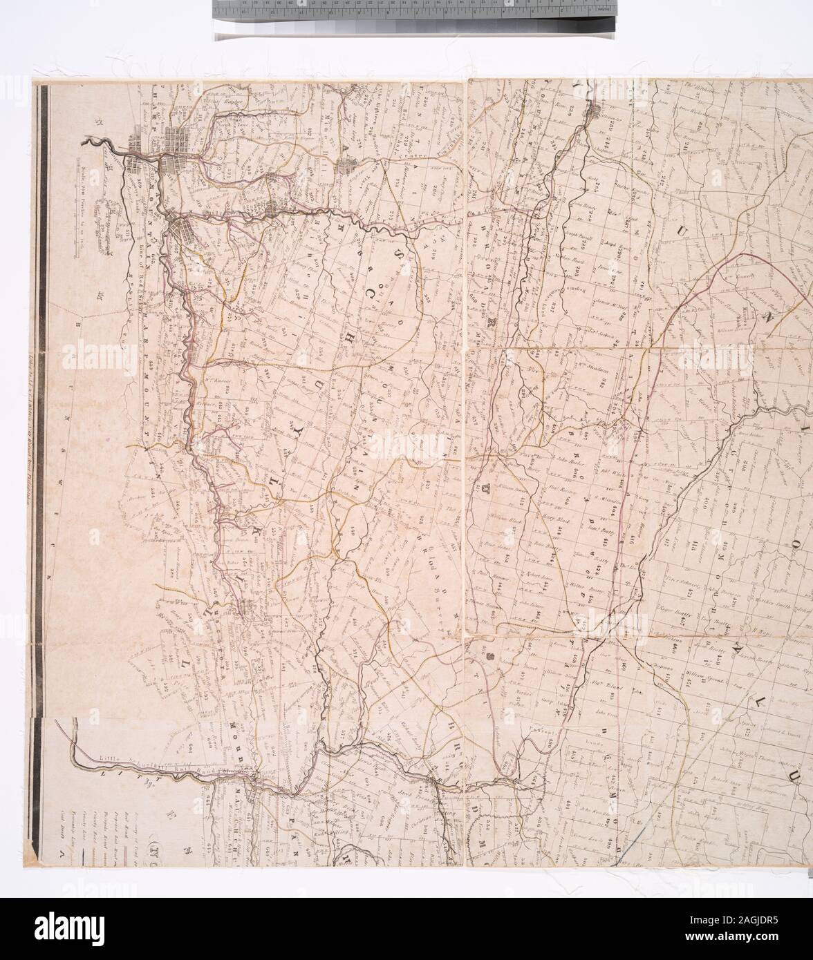 Luzerne map hi-res stock photography and images - Alamy