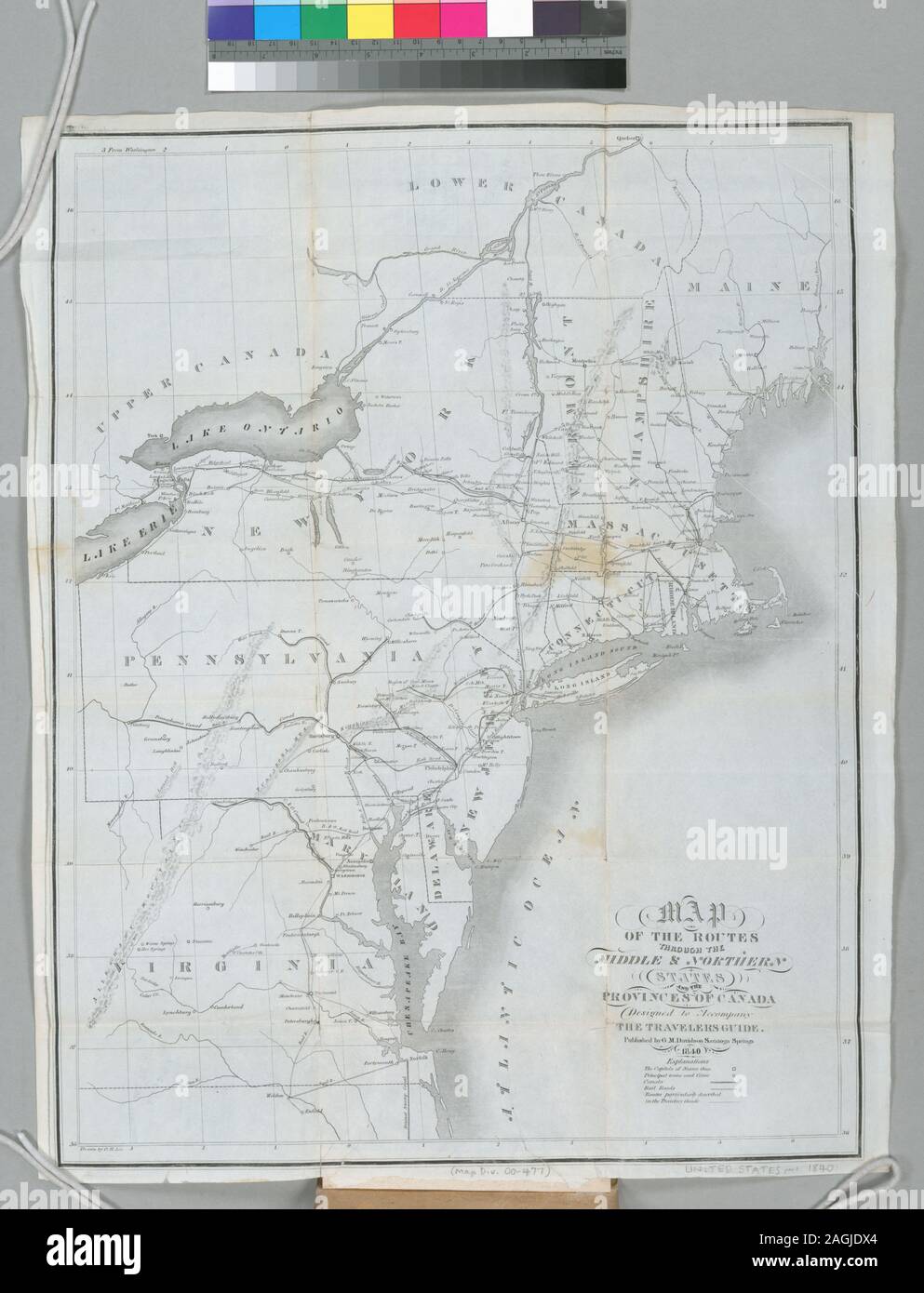 Covers parts of Upper and Lower Canada, Maine in the north along the ...