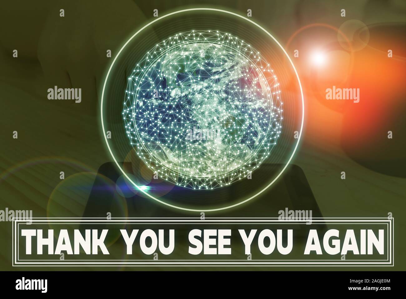 Writing note showing Thank You See You Again. Business concept for ...