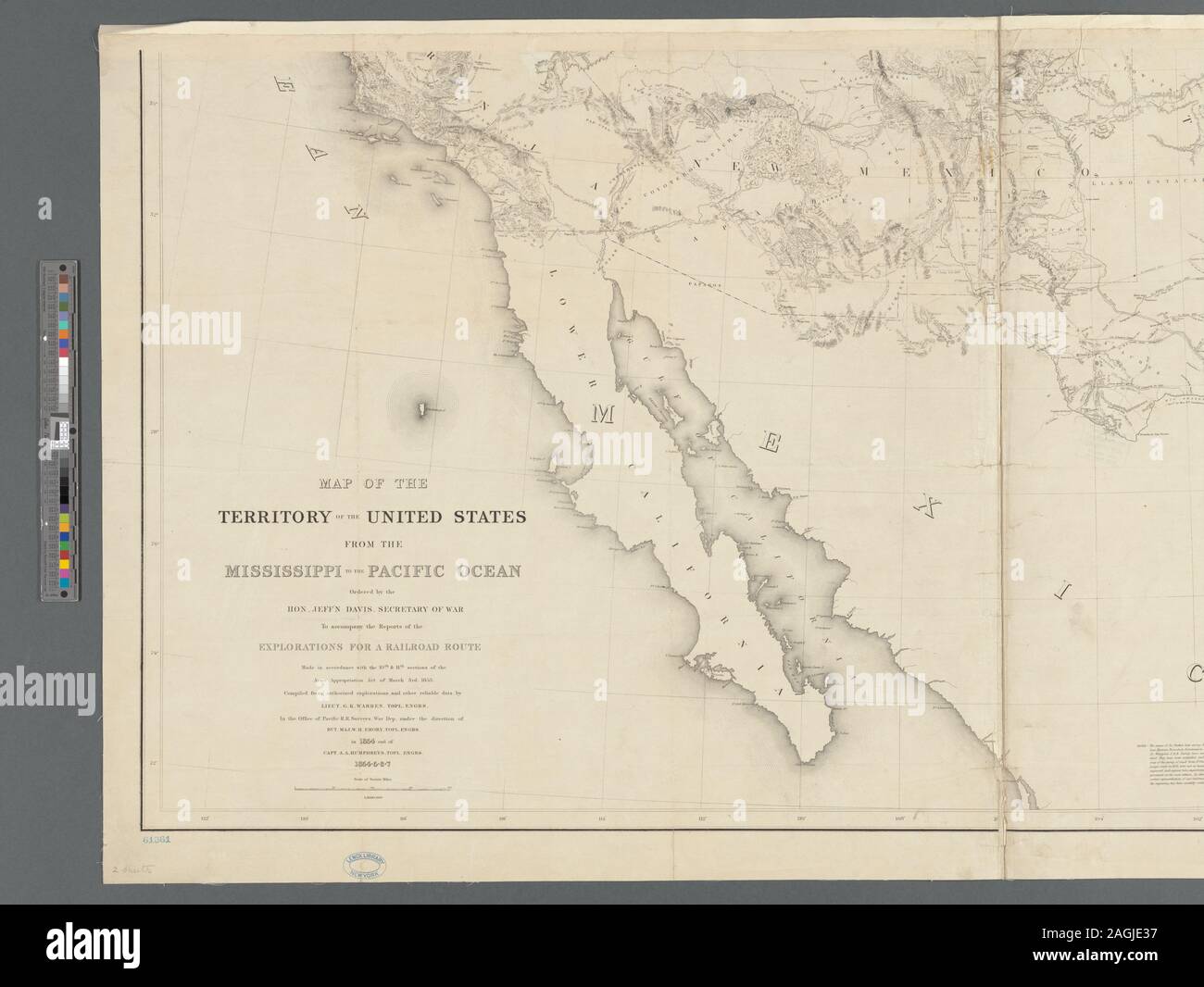 Relief shown by hachures. Shows Indian tribal locations, military posts ...