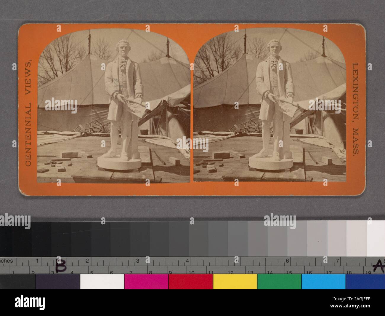 Marble statue, John Hancock.; Marble statue, John Hancock Stock Photo ...