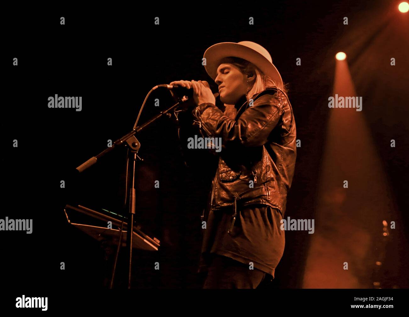 Shura Performing at Manchester O2 Ritz Featuring: Shura Where ...