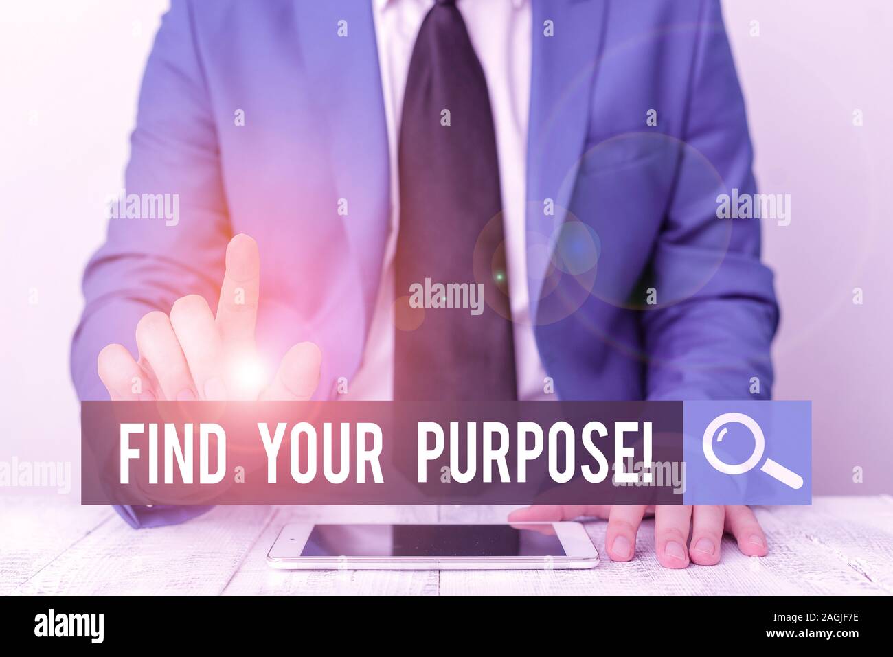 Writing note showing Find Your Purpose. Business concept for reason for ...