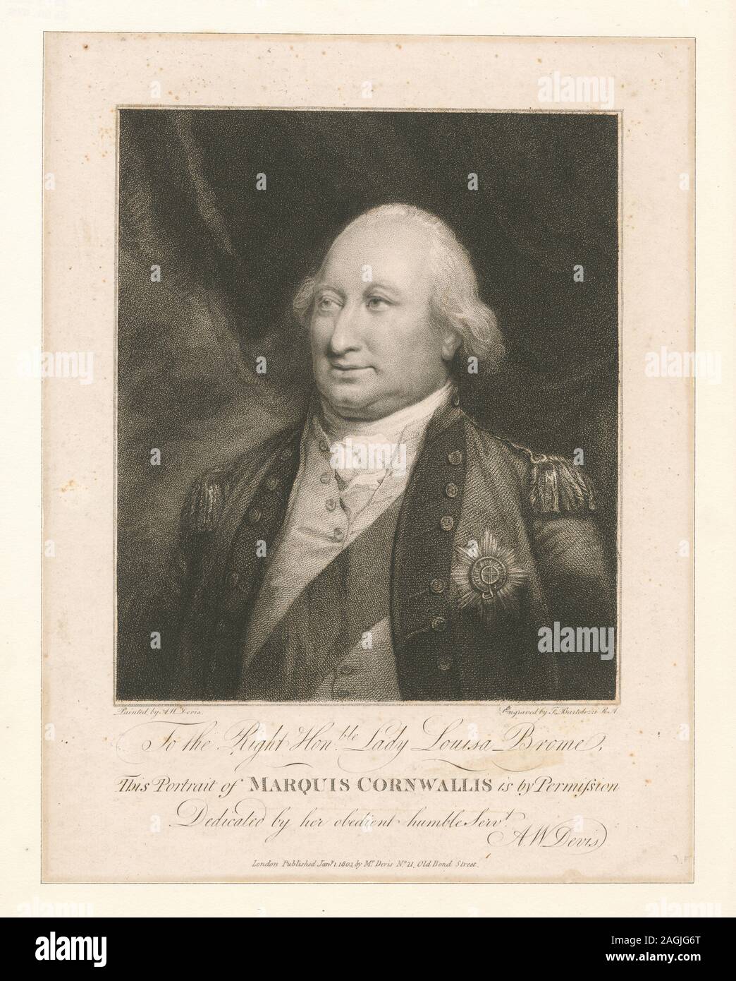 Noble charles marquis cornwallis hi-res stock photography and images ...