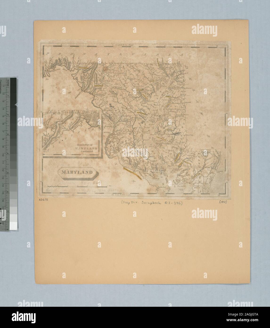 Inset: Western part of Maryland, continued. National Endowment for the ...