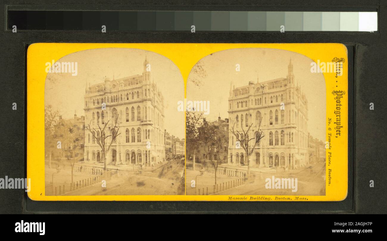 Masonic Temple in Boston Masonic Temple in Boston.; Masonic Temple in ...