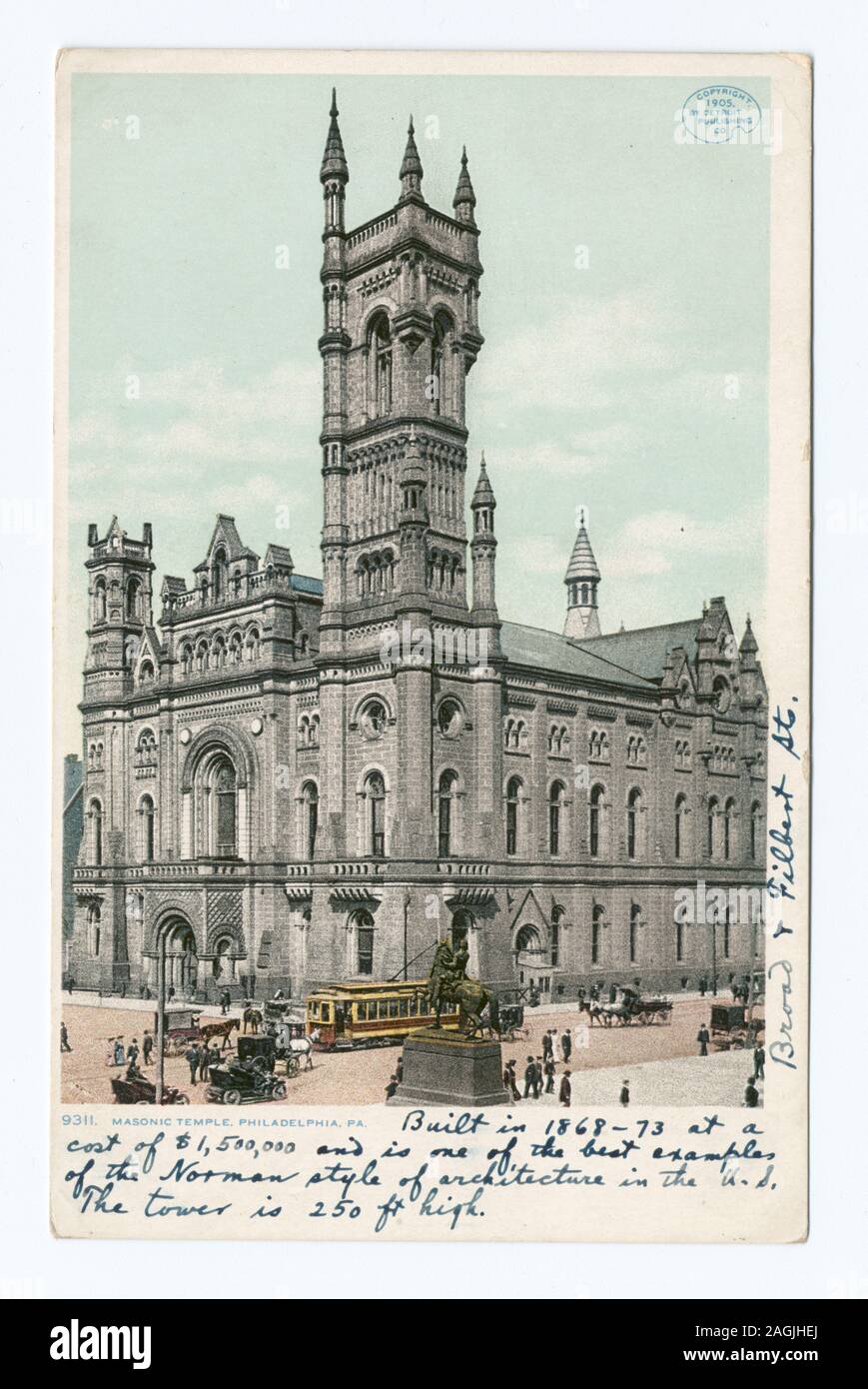 Masonic postcard hi-res stock photography and images - Alamy