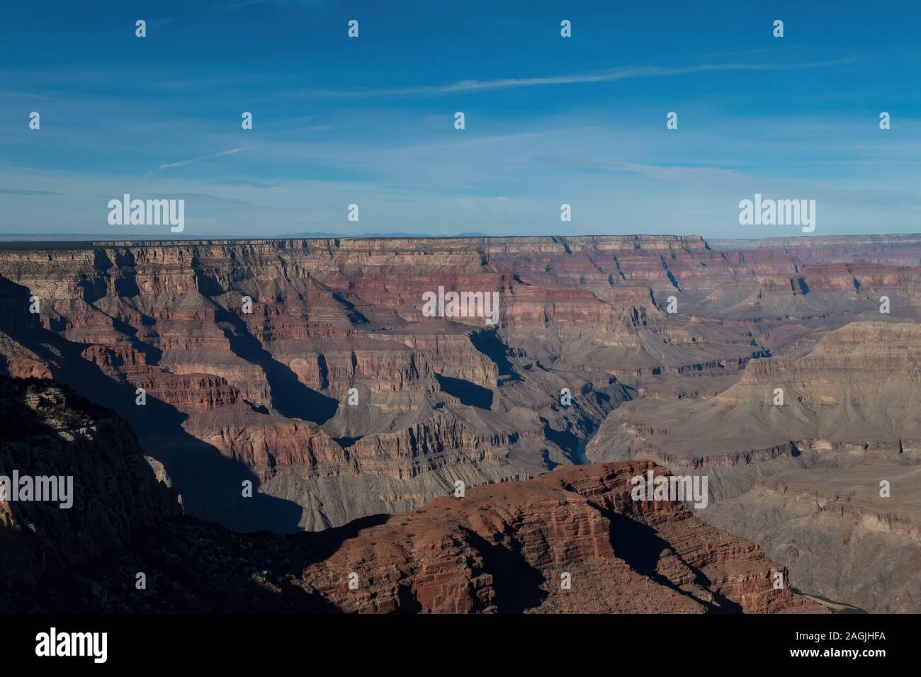 Beautiful landscape of the Grand Canyon National Park at Arizona Stock ...