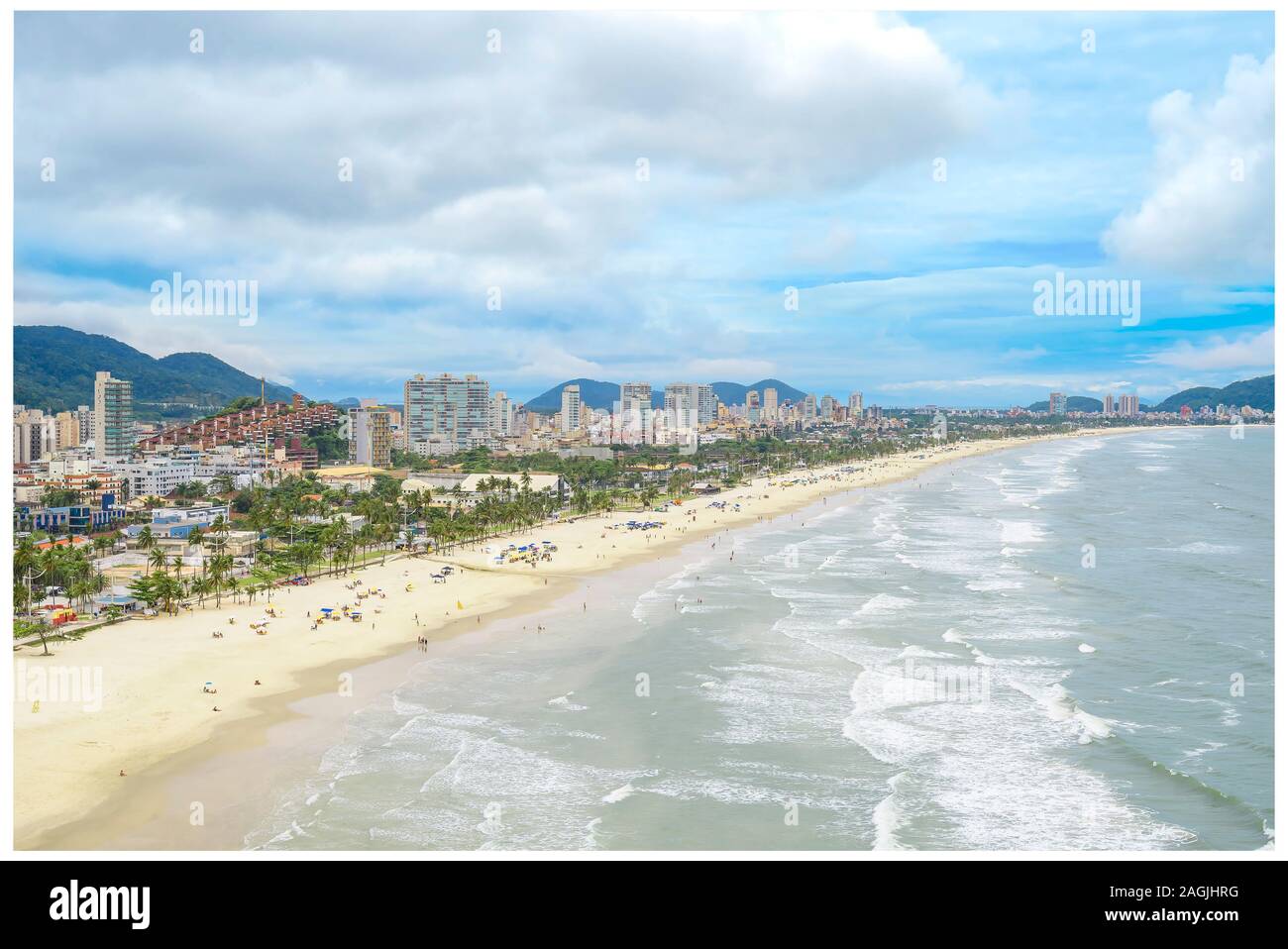 Aerial beautiful beach Cut Out Stock Images & Pictures - Alamy