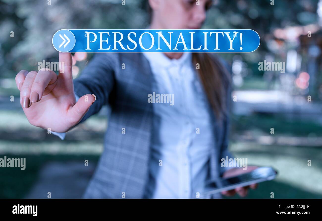 Handwriting text writing Personality. Conceptual photo combination ...