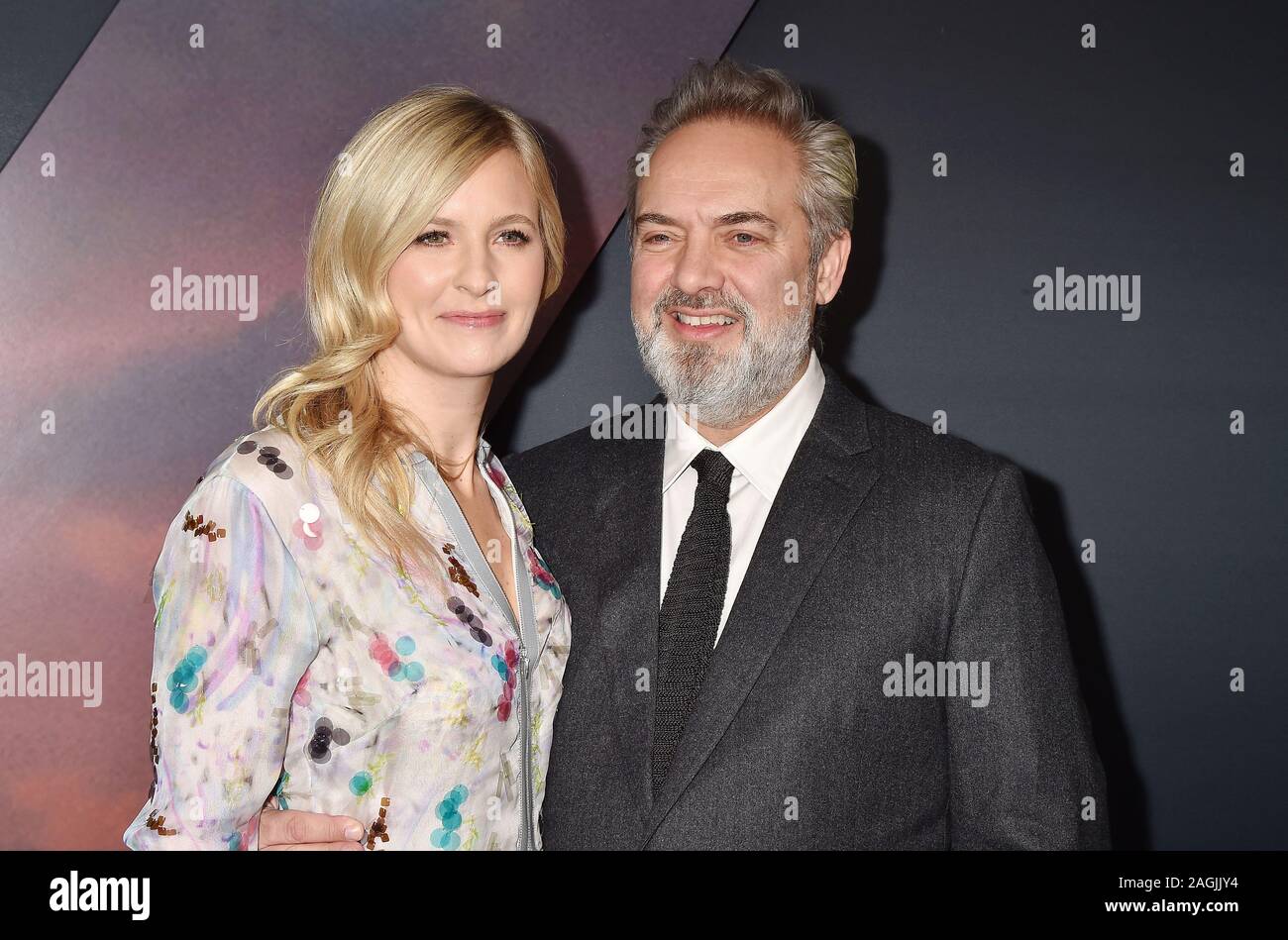 HOLLYWOOD, CA - DECEMBER 18: Director/producer/writer Sam Mendes (R ...