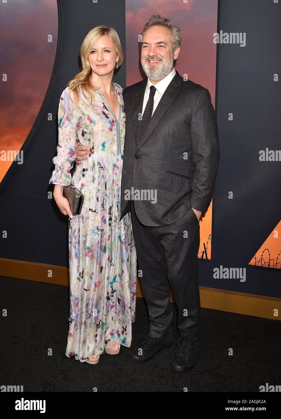 HOLLYWOOD, CA - DECEMBER 18: Director/producer/writer Sam Mendes (R ...