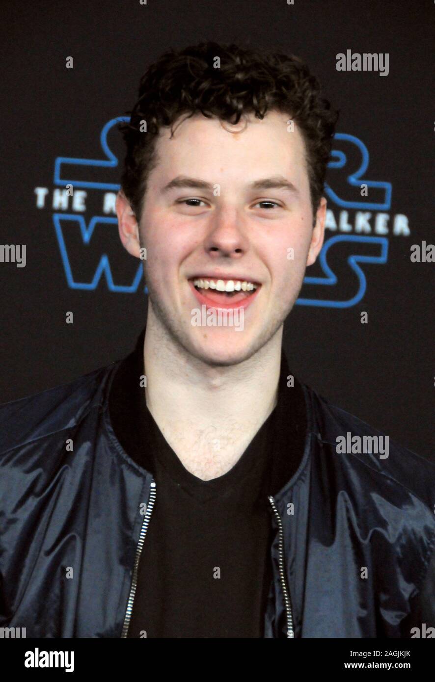 Hollywood, California, USA 16th December 2019 Actor Nolan Gould attends ...
