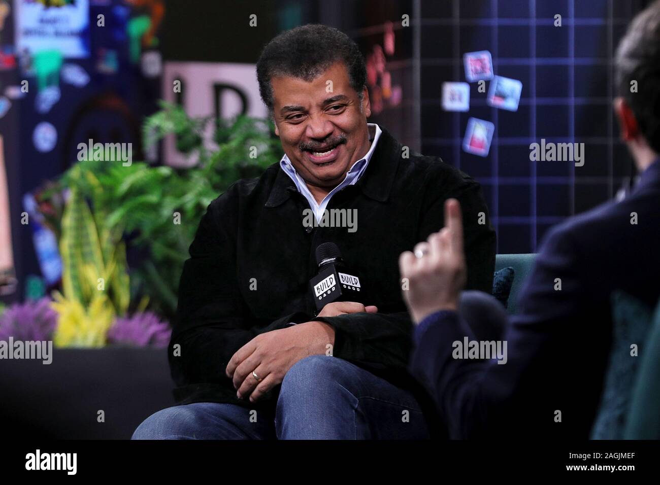 New York, NY, USA. 19 December, 2019. Neil deGrasse Tyson visits the ...