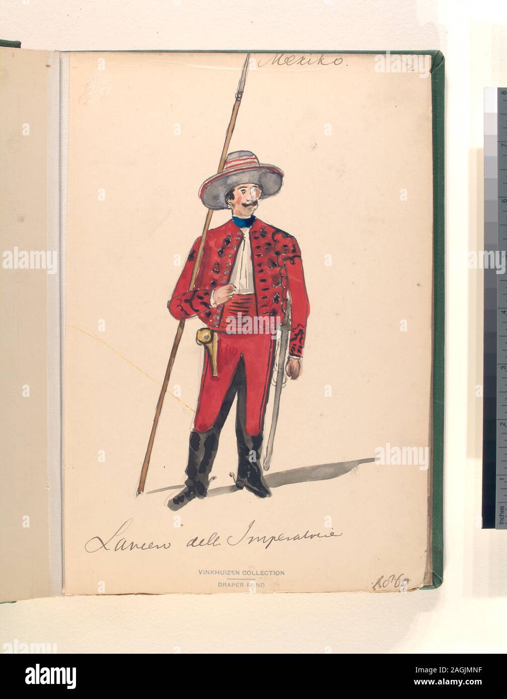 Mexico, 1868-1906. Lancero. 1869; Mexico, 1868-1906. Lancero. 1869 ...
