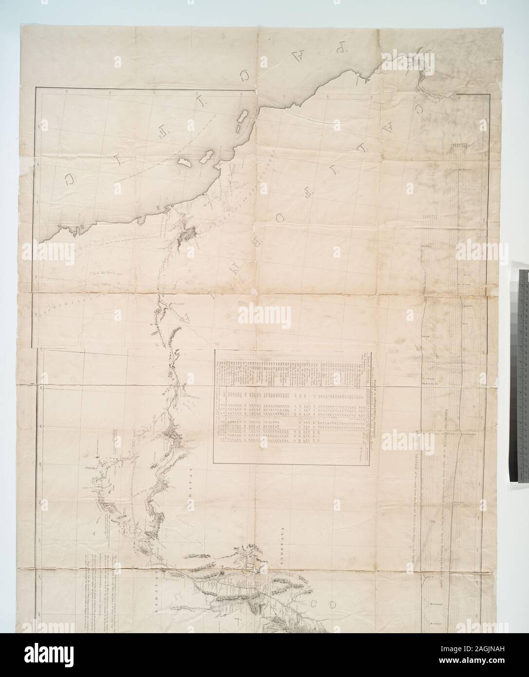 Relief shown by hachures and spot heights. Engraved on stone by E ...