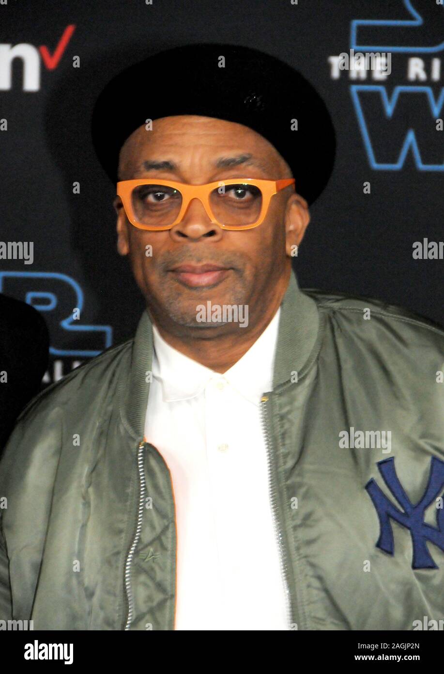 Hollywood, California, USA 16th December 2019 Filmmaker Spike Lee ...