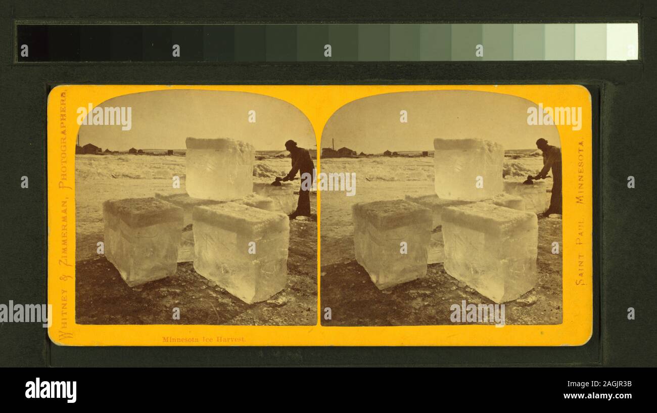 Minnesota ice harvest Minnesota ice harvest.; Minnesota ice harvest ...