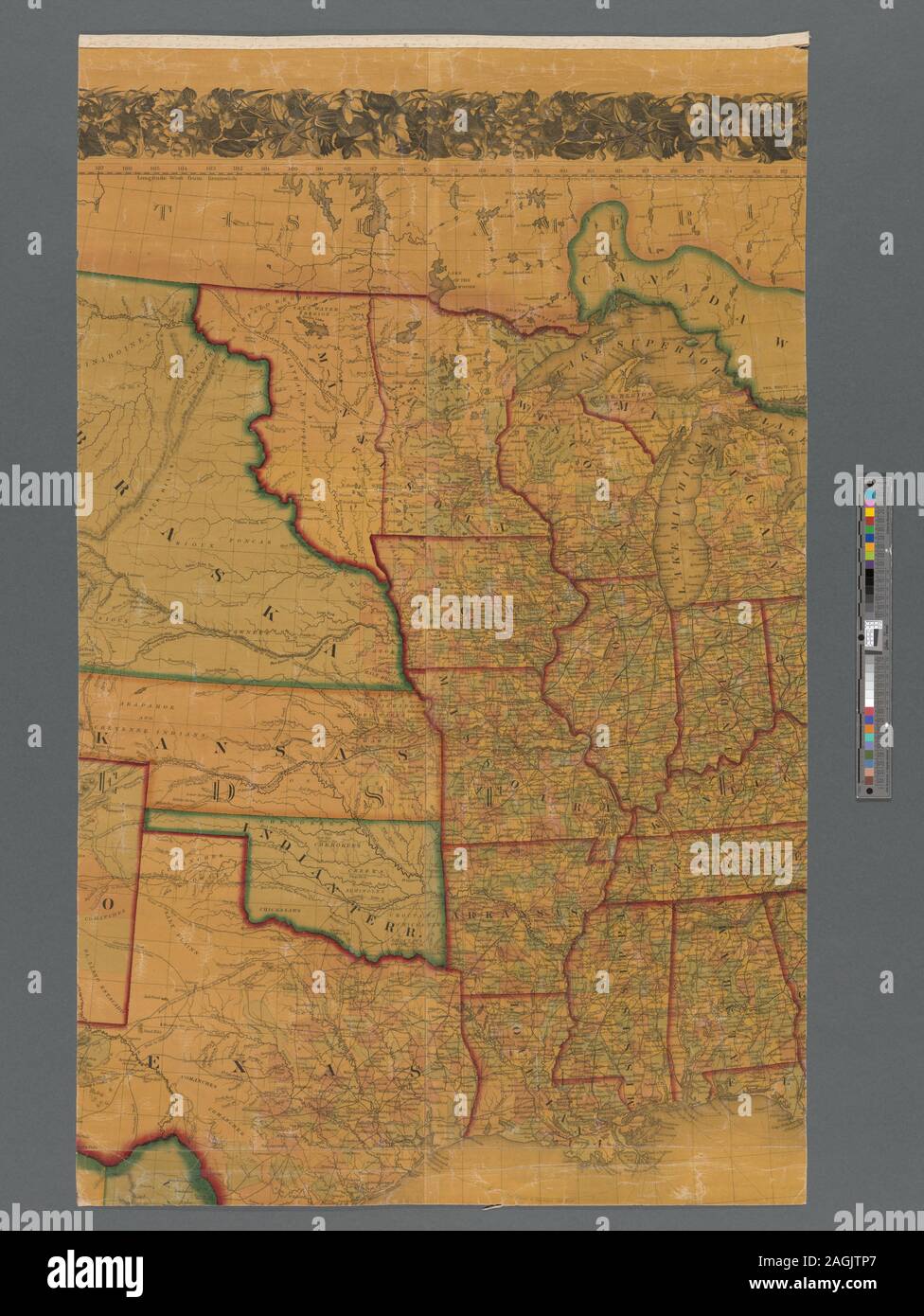 Relief shown by hachures. Prime meridians: Greenwich and Washington D.C ...