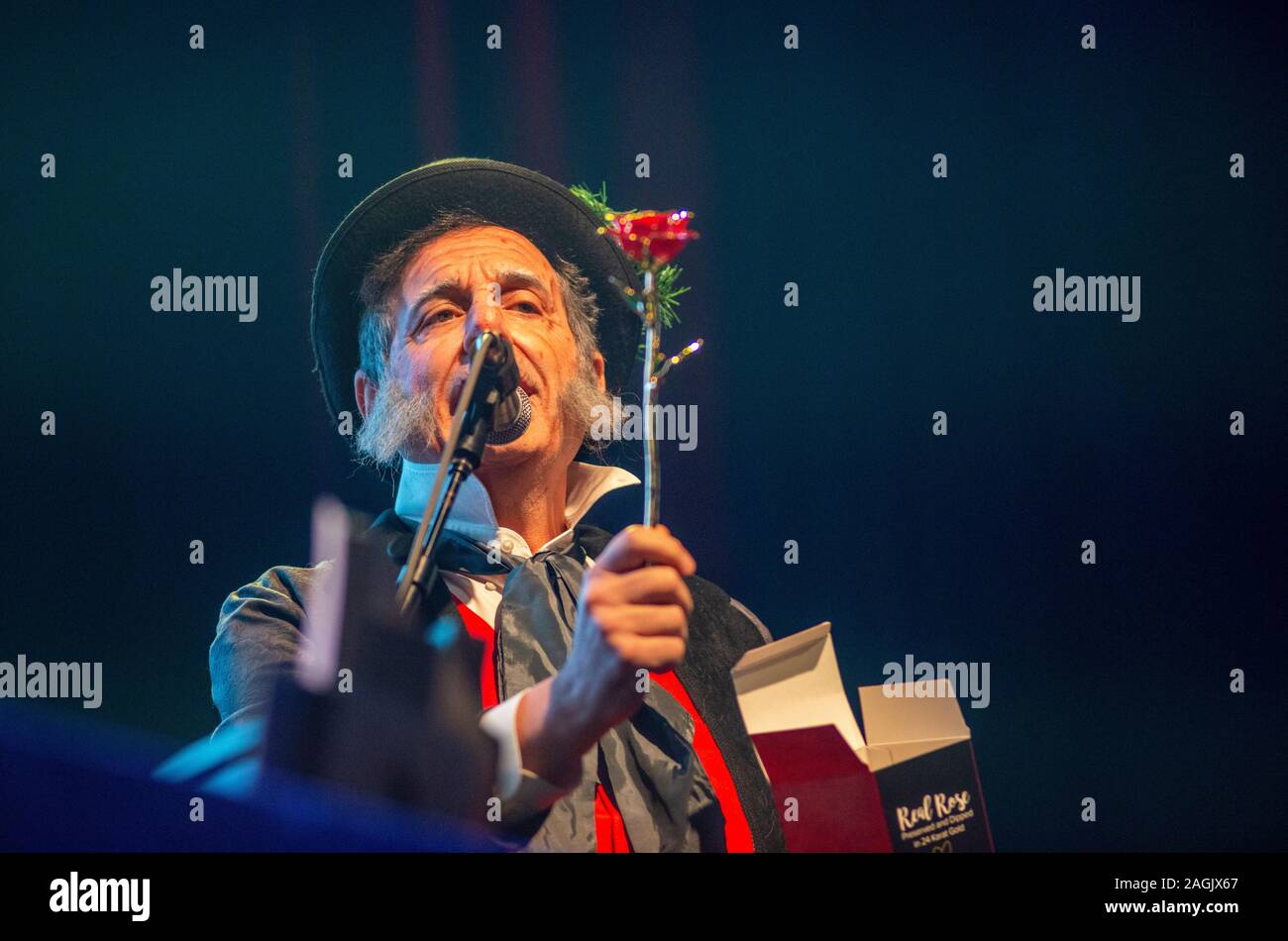 Bensalem, United States. 19th Dec, 2019. Steven Singer announces a rose ...
