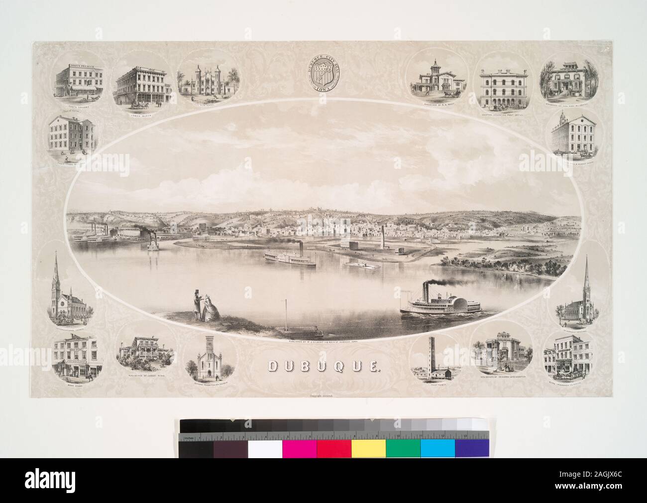 Stokes Foreign Views, C.1858-H-23 One print from the series Ports de ...