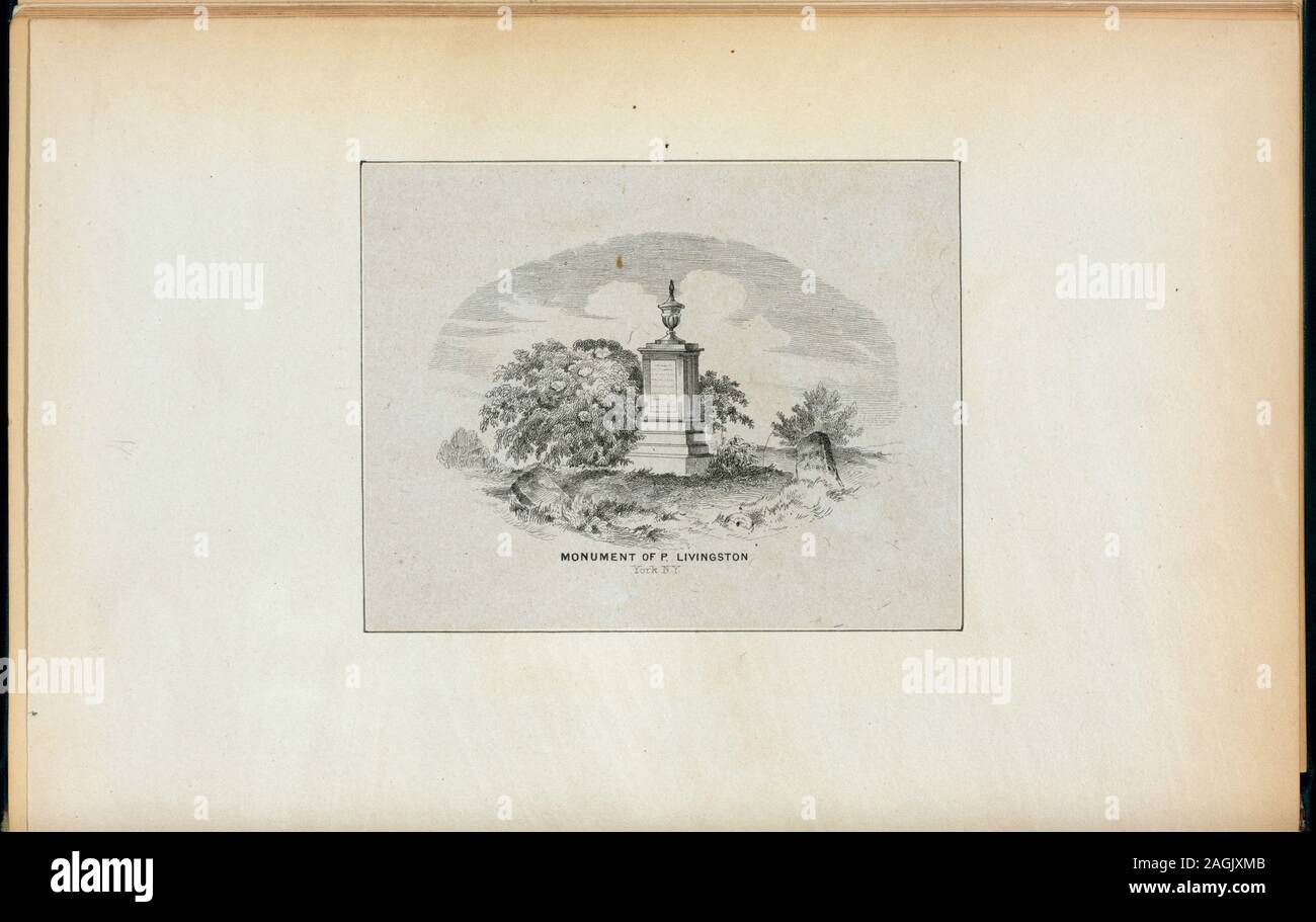 Livingston monument hi-res stock photography and images - Alamy