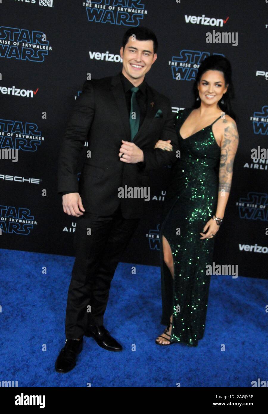 Hollywood, California, USA 16th December 2019 Actor Christopher Sean ...