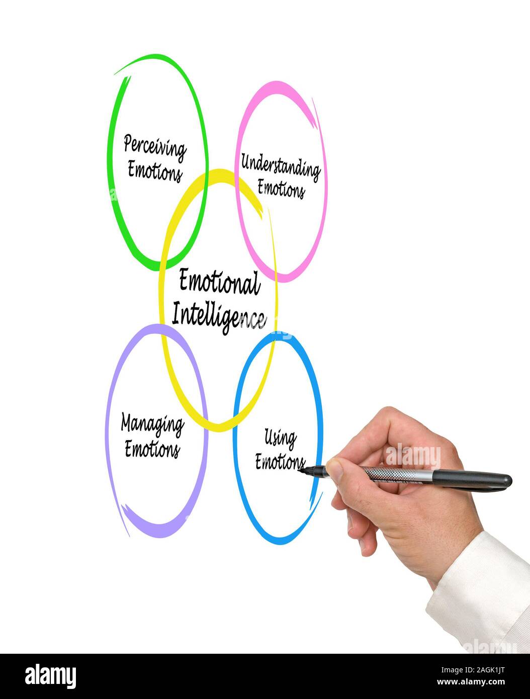 Diagram of emotional intelligence Stock Photo - Alamy
