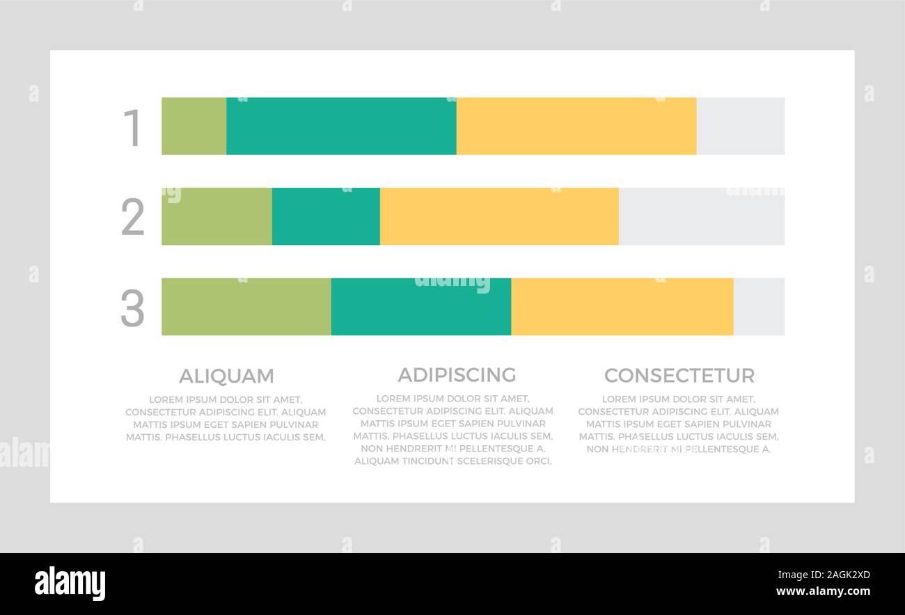 Set of green and turquoise, yellow elements for infographic ...