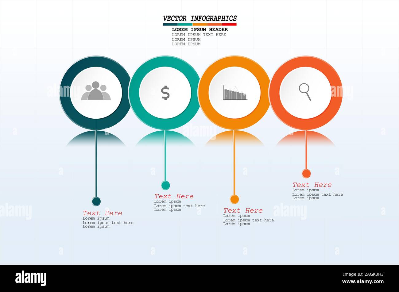 infographics work status presentation - illustrate a strategy, workflow ...