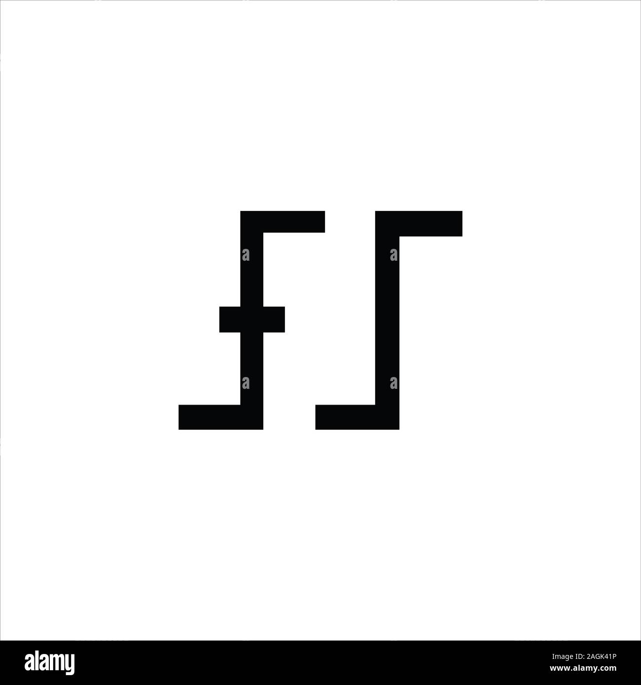 initial letter fs or sf logo vector design Stock Vector Image & Art - Alamy