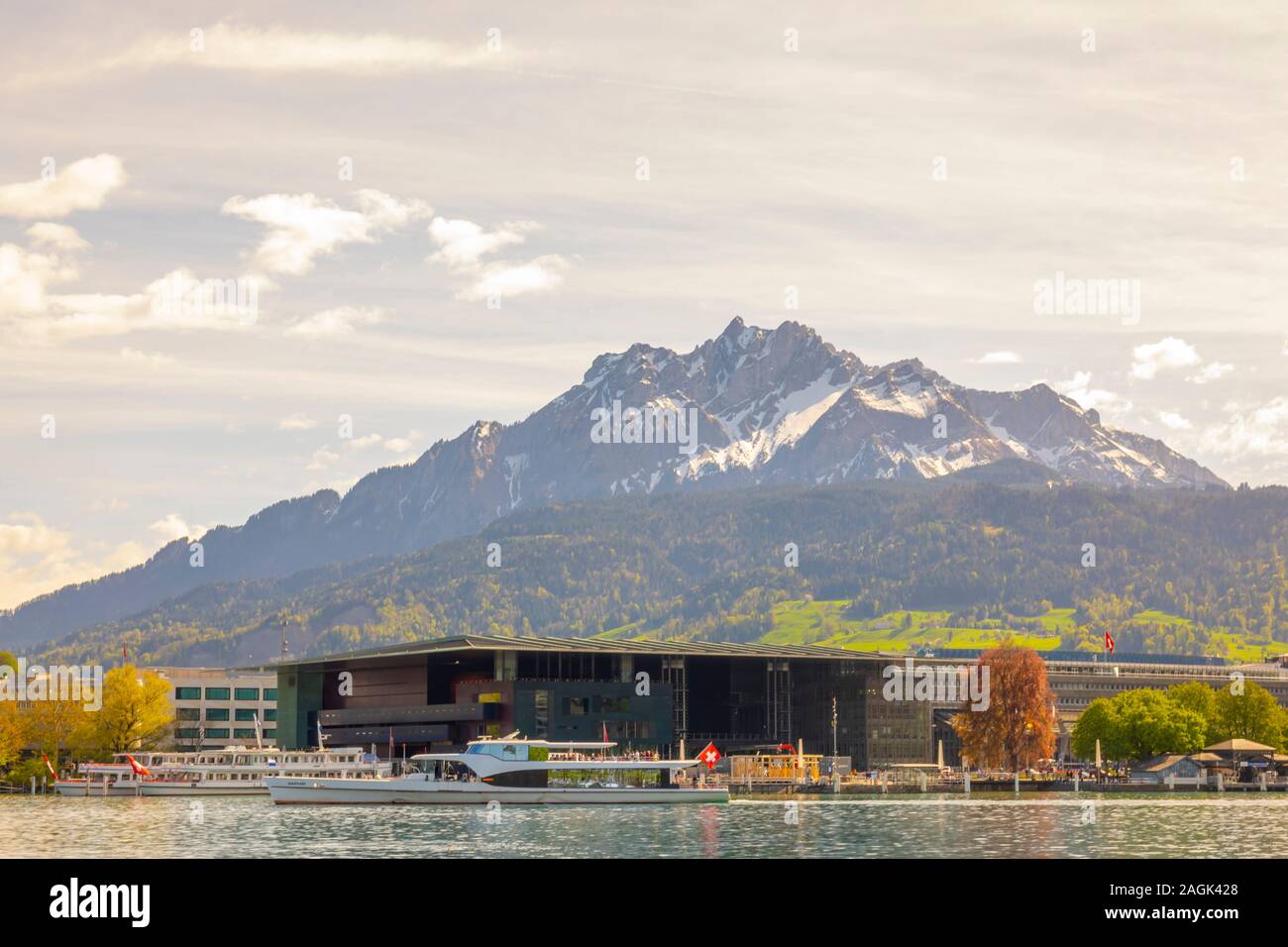 KKL Concert Hall in Lucerne, Switzerland Stock Photo - Alamy