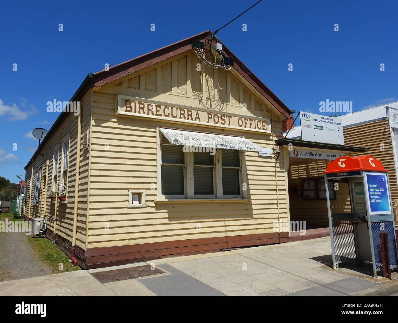 The Historic Birregurra Post Office Stock Photo - Alamy