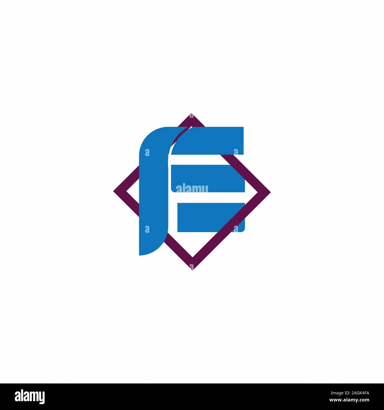 initial letter fs or sf logo vector design Stock Vector Image & Art - Alamy