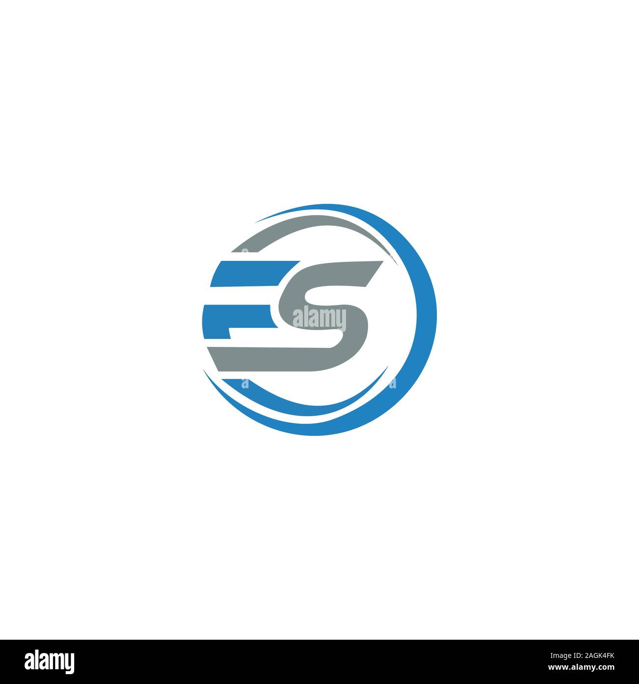 initial letter fs or sf logo vector design Stock Vector Image & Art - Alamy