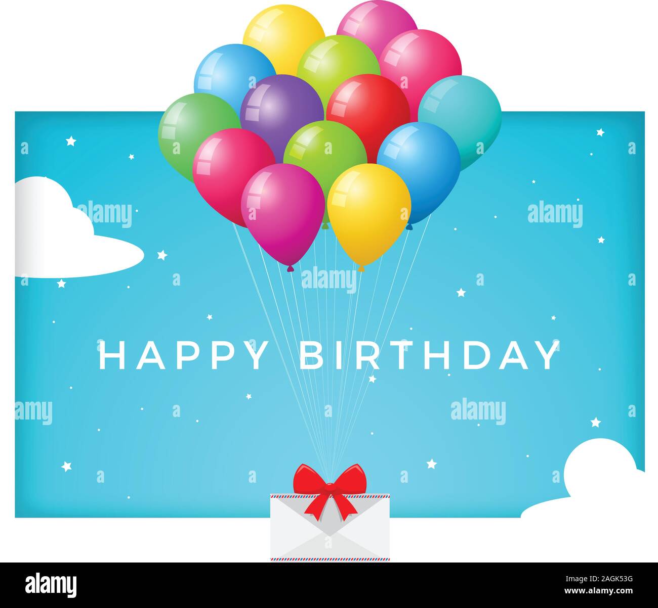 Flying letter Cut Out Stock Images & Pictures - Alamy