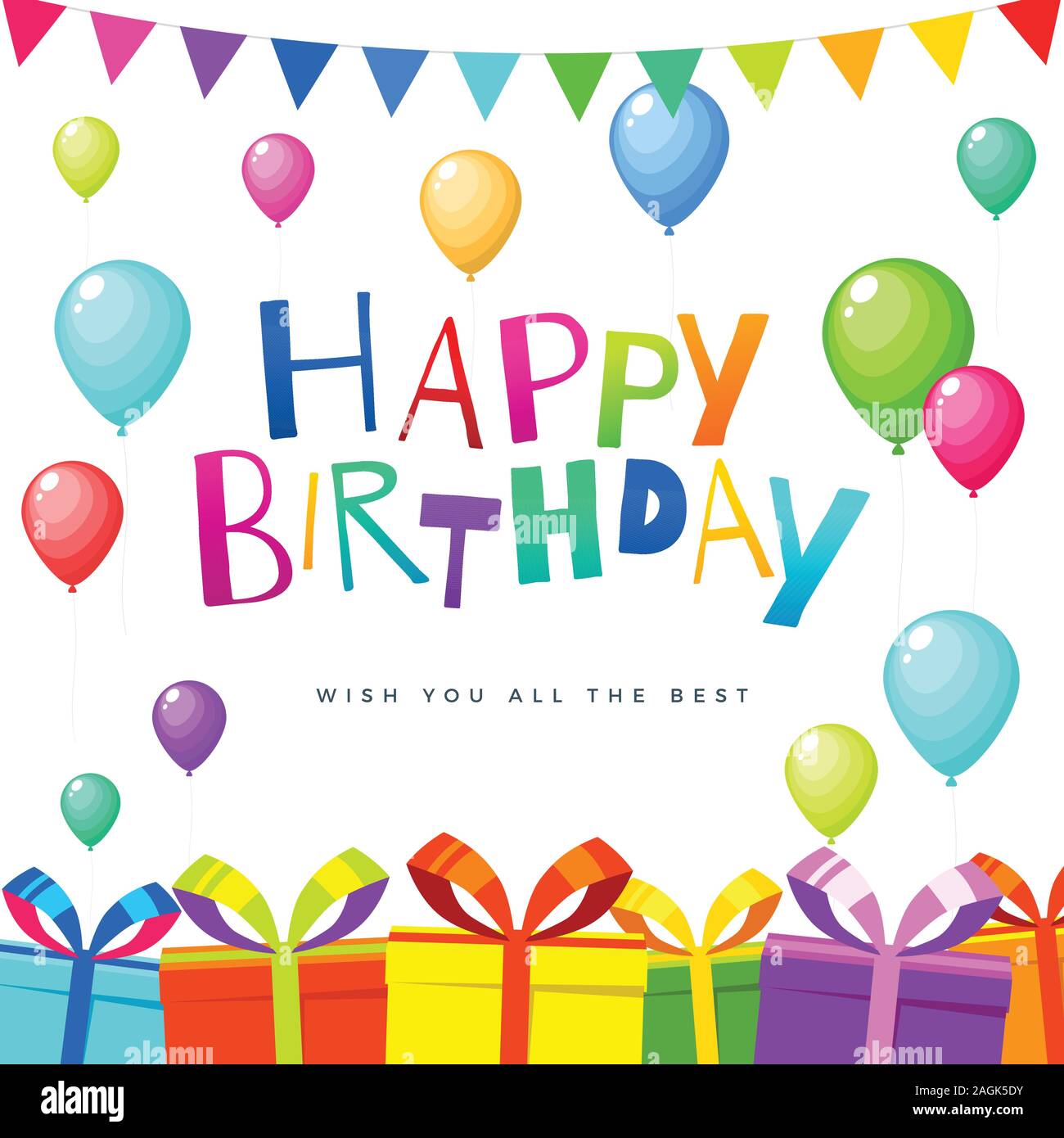 Bright birthday hi-res stock photography and images - Alamy
