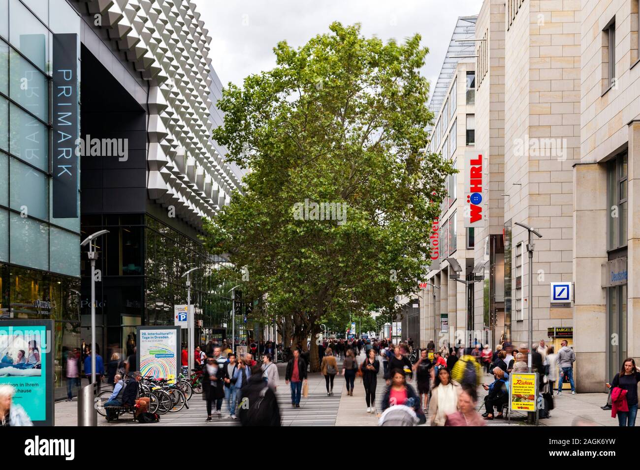 Prager strasse dresden hi-res stock photography and images - Alamy