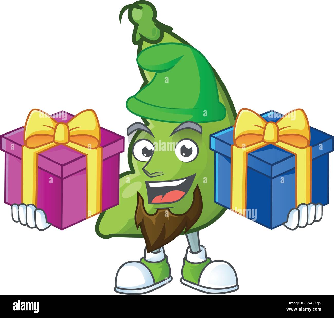 How to grow beans Stock Vector Images - Alamy