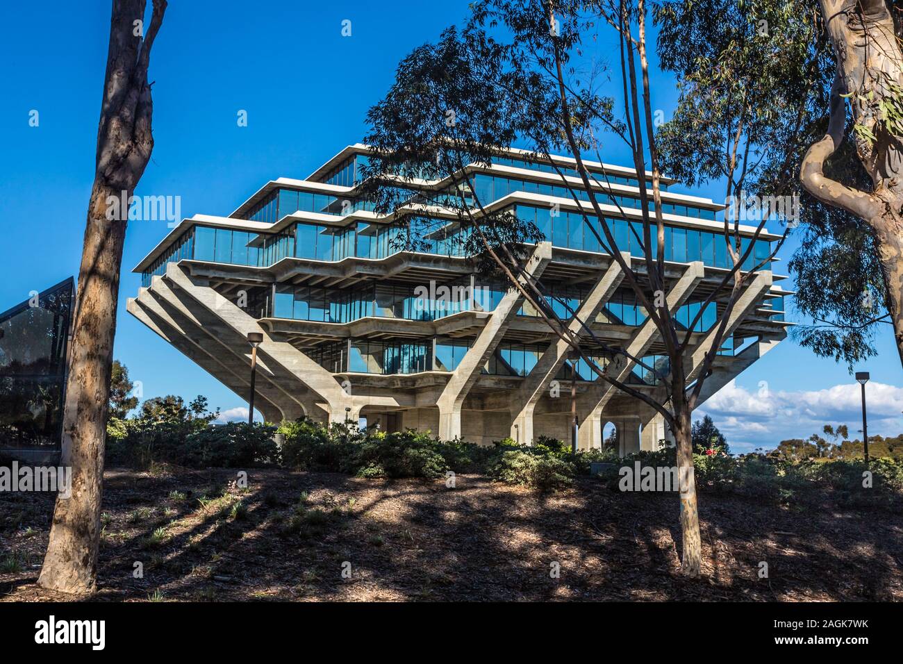 University of California San Diego Geisel library Stock Photo - Alamy