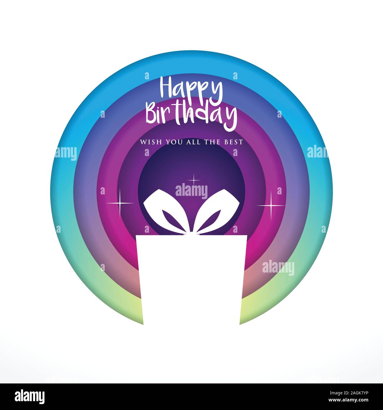 Papercut box Stock Vector Images - Alamy